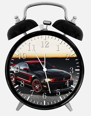 Mustang Cobra GT Alarm Desk Clock 3.75" Home or Office Decor Y22 Nice ...