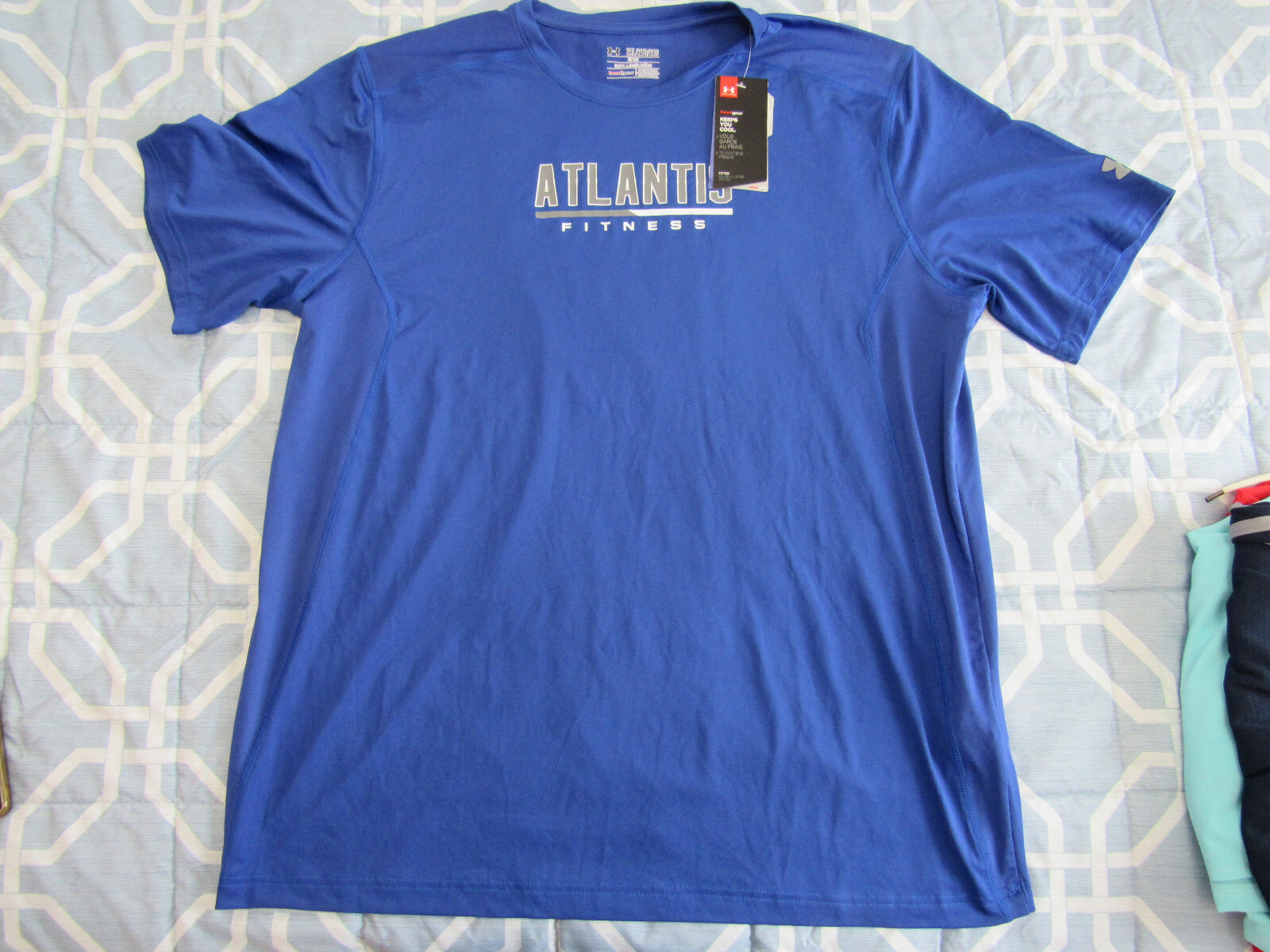 UNDER ARMOUR ATLANTIS FITNESS MENS SHIRT 2XL NEW W/ TAGS RETAIL $55 | eBay