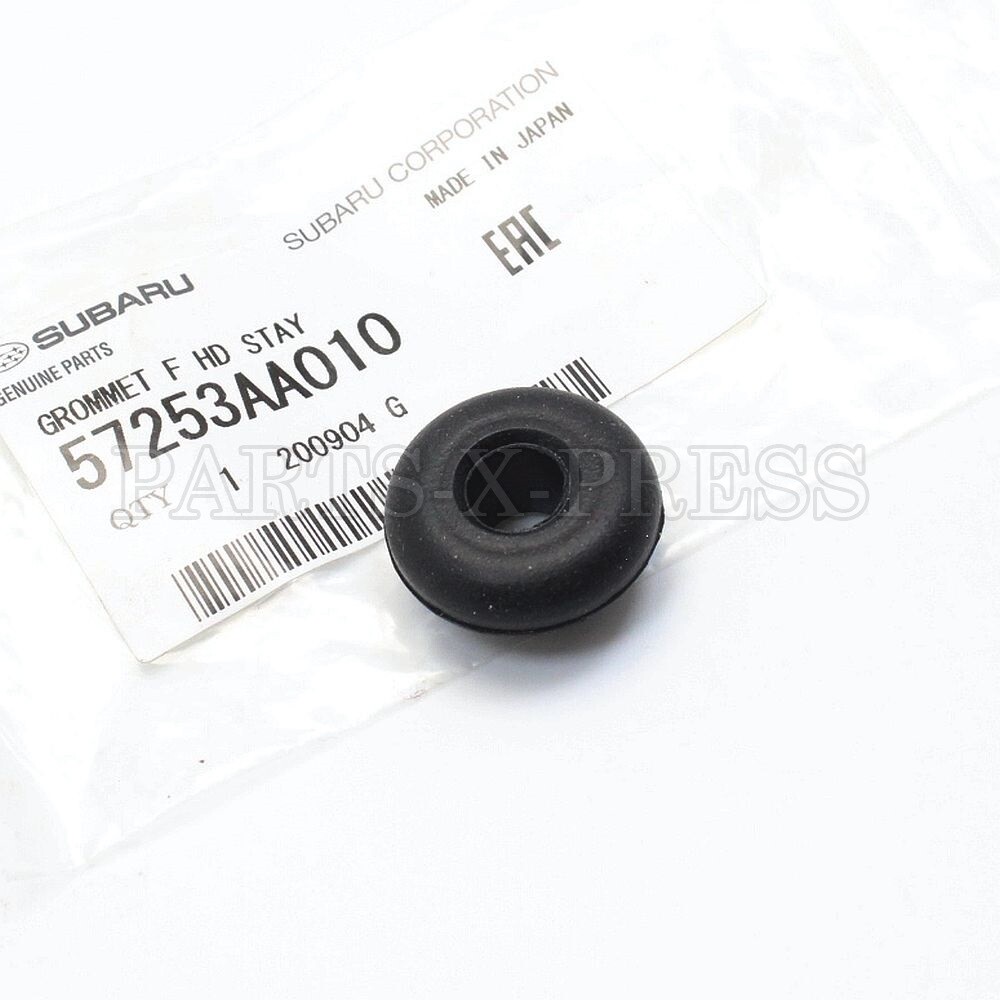 GENUINE OEM SUBARU LEGACY HOOD SUPPORT ROD STAY GROMMET BLACK RUBBER ...