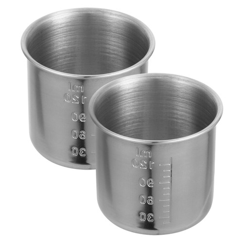 2 Pcs Measuring Cup Rice for Cooker Stainless Steel Measure Cups | eBay