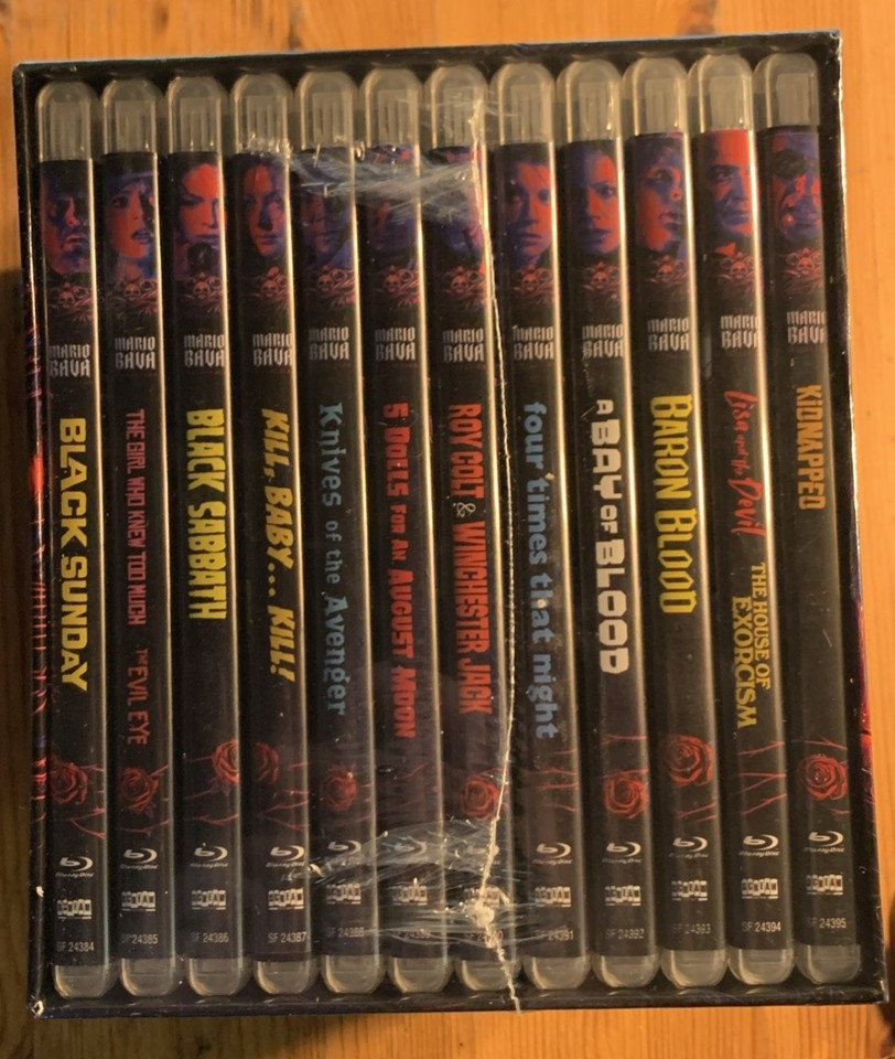 The Mario Bava Collection Limited Deluxe Edition Scream Factory Box Set ...