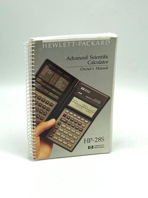 HP-28S Advanced Scientific Calculator Owner's Manual | eBay