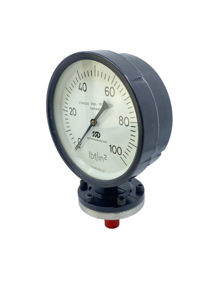 Wika 316SS pressure gauge for industrial use 0-4 bar Wika 316SS ...