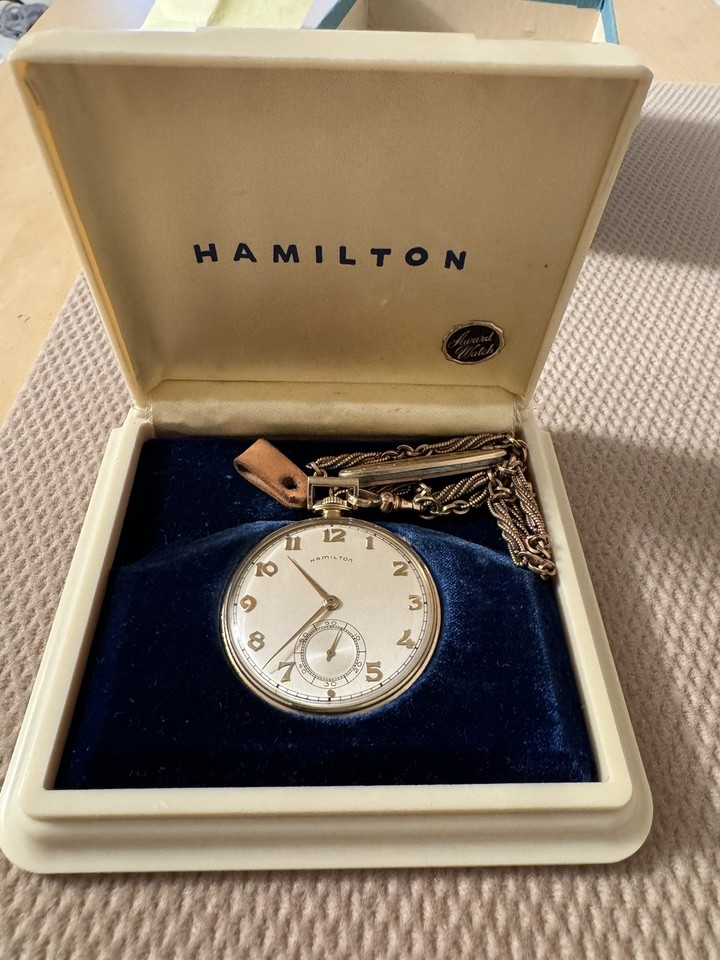 Vintage Hamilton Pocket Watch | eBay