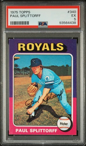 1975 TOPPS #340 PAUL SPLITTORFF PSA 5 | eBay