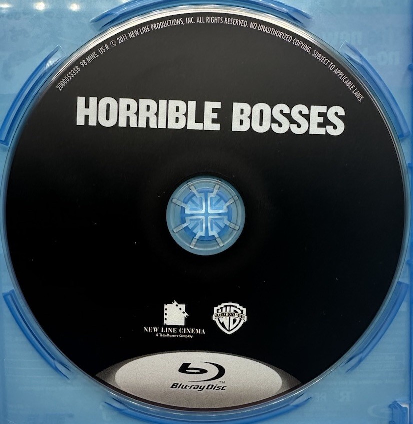 Horrible Bosses Blu-ray Jason Bateman Charlie Day Jason Sudeikis Jamie ...
