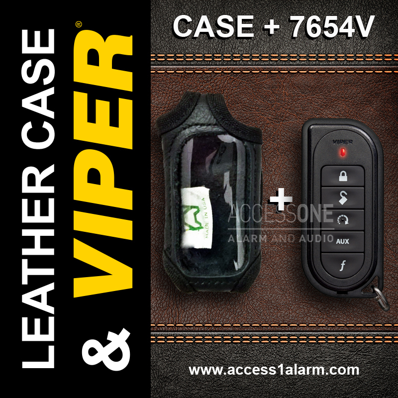 Viper 1-Way Remote 7654V With Leather Case 5501V-5901V-5902V-5906V ...