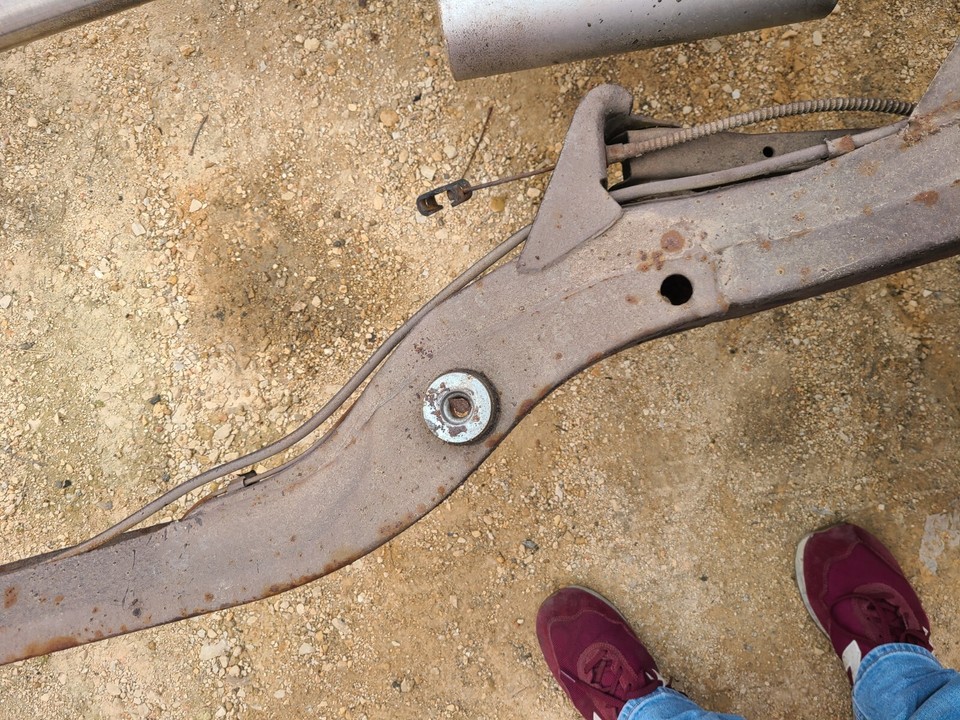 1964-66 Pontiac GTO Lemans Rolling Frame and 389, Tri power, 4spd ...