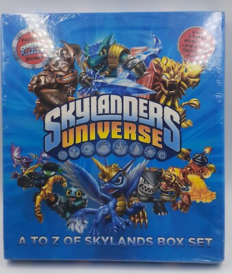 Skylanders Universe A-Z Skylands Box set Complete: book, stickers ...