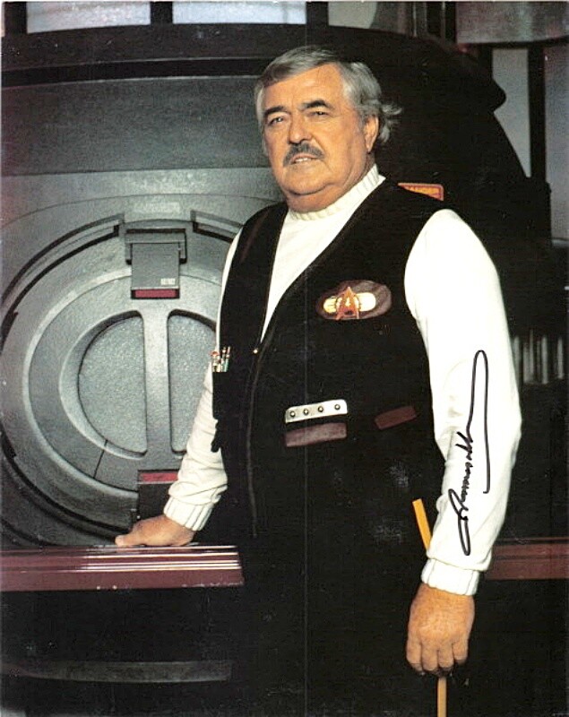 Jimmy Doohan Classic Star Trek Movies Scotty Autographed Glossy Photo ...