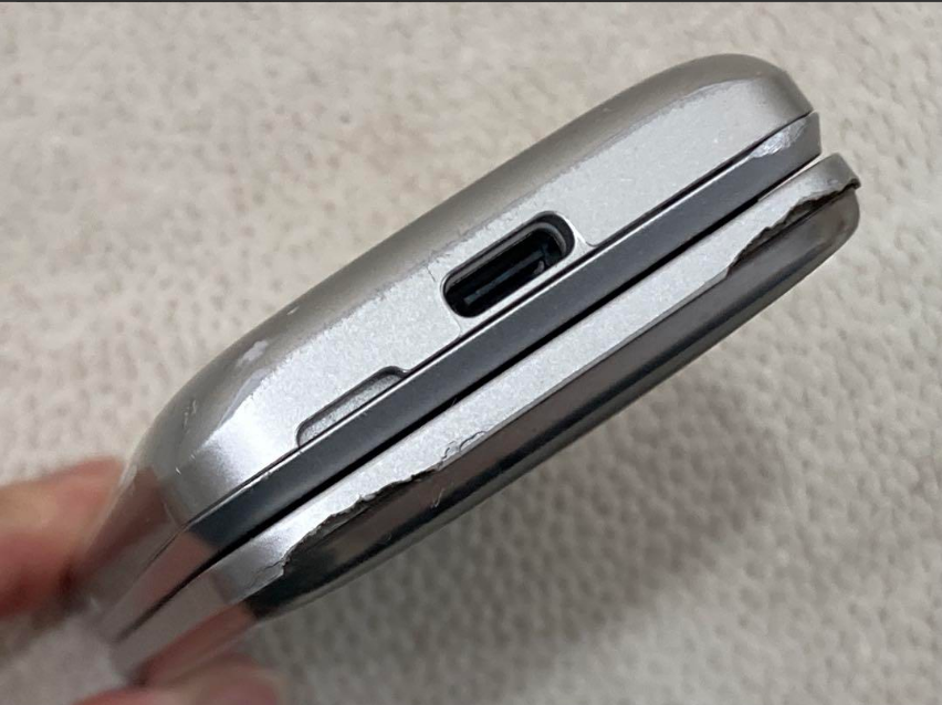 KYOCERA 902KC 903KC DIGNO 3 ANDROID FLIP PHONE Silver SOFTBANK SIM ...