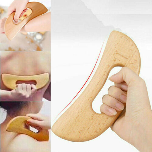 Wooden Board Massage Gua Sha Massager Scraping Board Therapy Tool Body ...