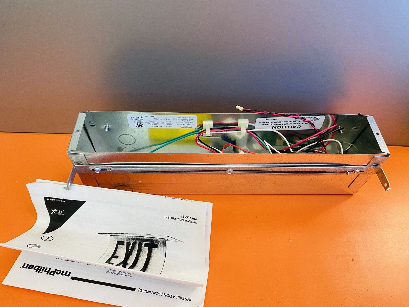 Philips Luminaire Back Box Emergency Light 120/277VAC BBER45VXL | eBay