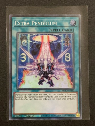Extra Pendulum | DIFO-EN052 | Super Rare | 1st Edition | YuGiOh TCG | eBay