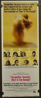 ONCE IS NOT ENOUGH 1975 ORIGINAL 14X36 NM MOVIE POSTER KIRK DOUGLAS ...