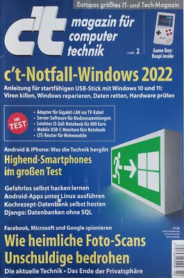 c´t - CT Magazin für Computer Technik - 02 2022 | eBay.de