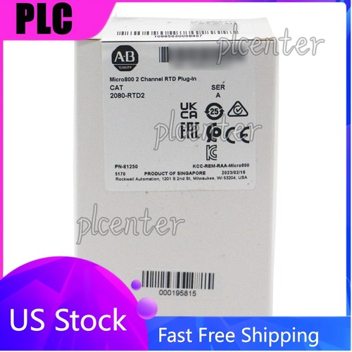 AB 2080-RTD2 2-channel ResistanceThermometer Micro800 Plug-in Module US ...