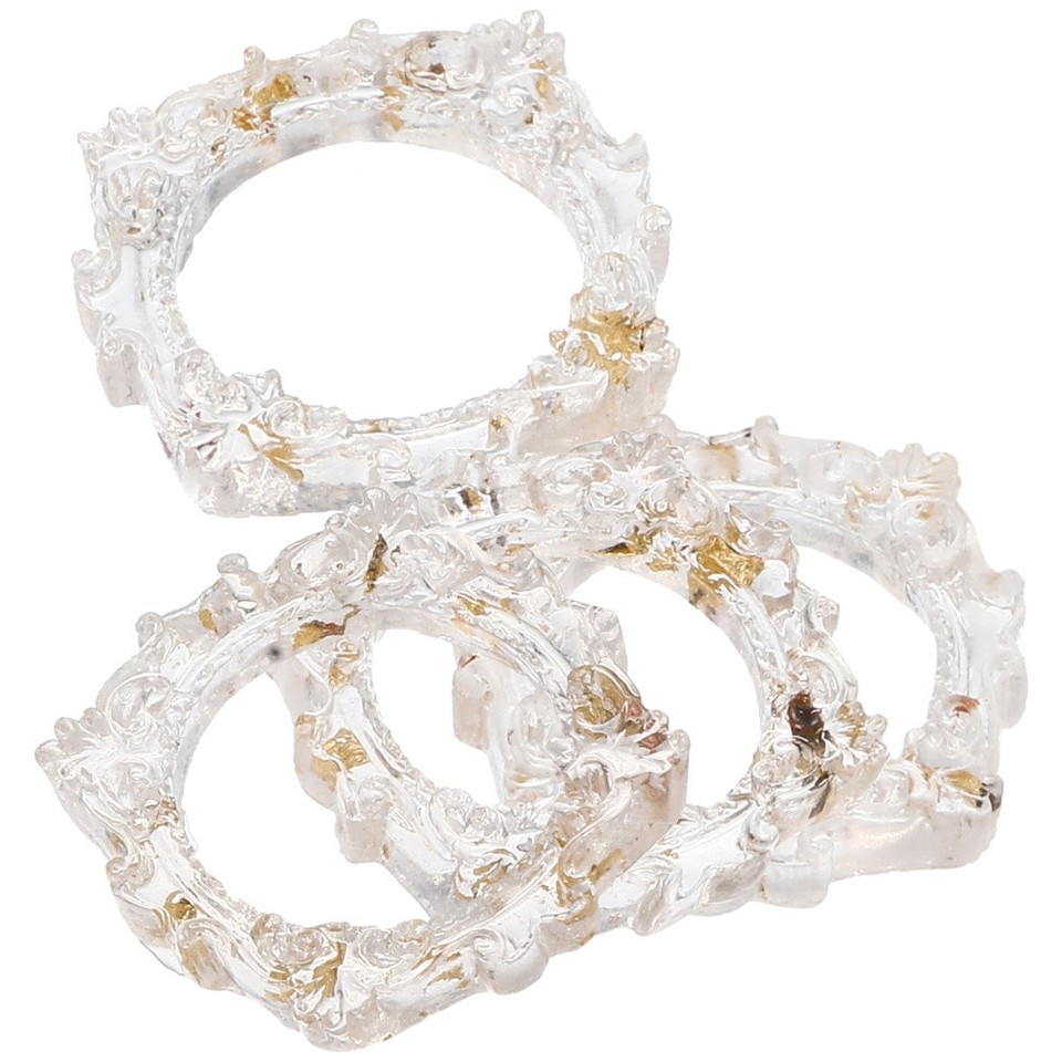 4pcs Miniature Photo Frames Small Frame Prop Resin Jewelry Display ...