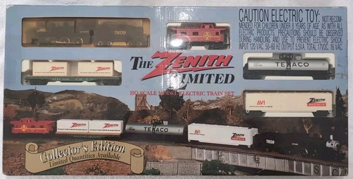 The Zenith Limited HO Scale Collectors Edition Model Electric Train Set ...