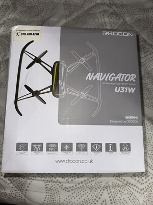 DROCON Navigator Drone Kids & Beginners FPV RC Drone HD Wi-Fi Camera ...