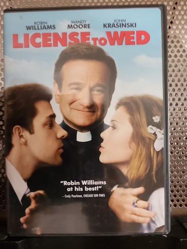 License to Wed - DVD - Very Good - John Krasinski,Mandy Moore,Robin ...