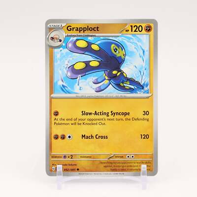 Graploct - 052/091 Paldean Fates Pokemon - NM/MINT | eBay