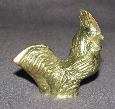 Messing Bronze Figur Hahn | eBay.de