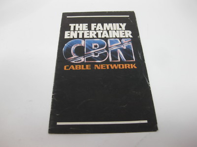 CBN Cable Network: The Family Entertainer - 1983 Winter Program Guide ...