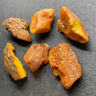 Genuine Baltic amber Succinite natural raw stones (untreated, not ...