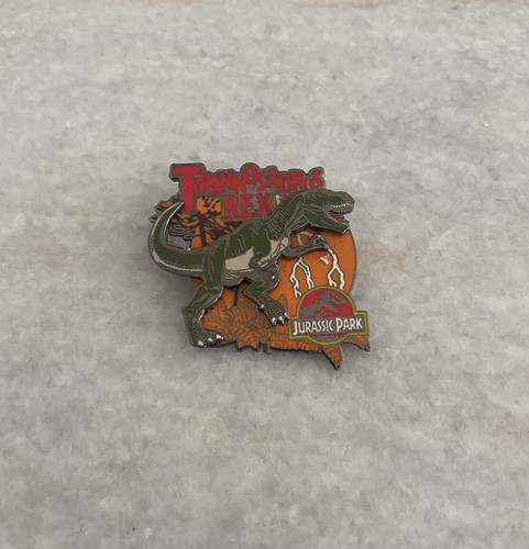 Universal Studios Pin Badge Jurassic Park Tyrannosaurus Rex T Rex 3D | eBay