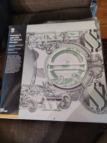 FREEWAY & JAKE ONE The Stimulus Package Double LP NEW Greenback Vinyl ...