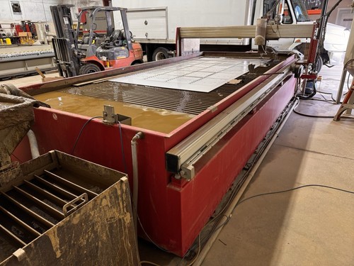 2013 Omax Maxiem 2040 CNC Waterjet 13'1"x6'5" Table Size, 40 HP pump | eBay