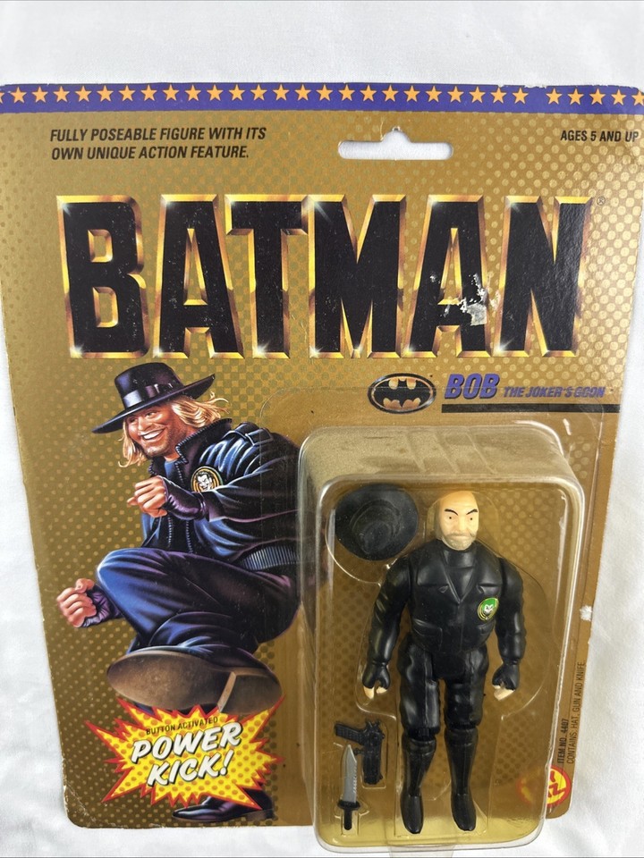 Vintage 1989 Bob the Joker's Goon Action Figure Toy Biz DC Comics New ...