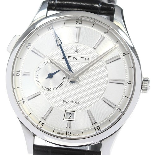 Zenith 03.2130.682 Captain Dual Time Small Second Automatic Winding Men ...