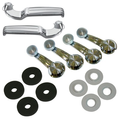 64-81GM Interior Door Handle Window Regulator Inner Chrome Handle Crank ...