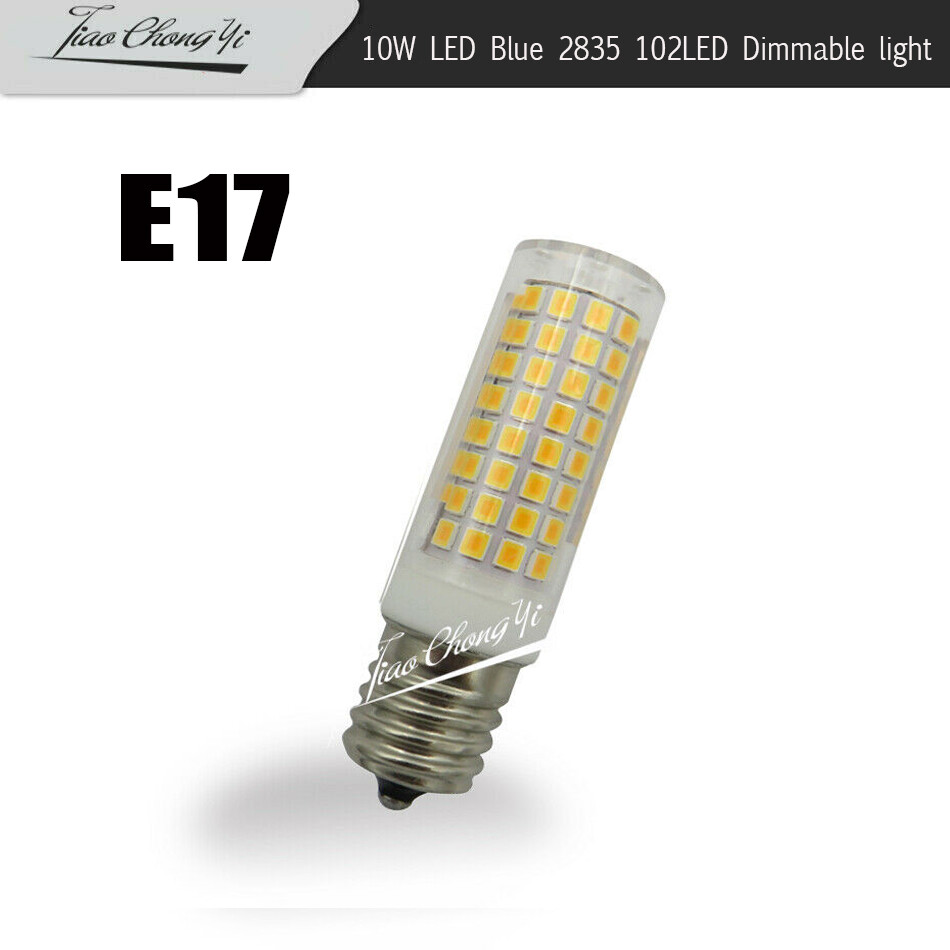 G9 E12 E14 E17 BA15D 10W LED Bulb 102LED 2835 110V 220V Ceramic Light ...