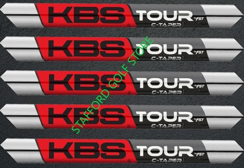 KBS TOUR C-TAPER .355" Taper Tip Steel Golf Shafts Stiff Flex 120g 6-PW Set of 5 | eBay
