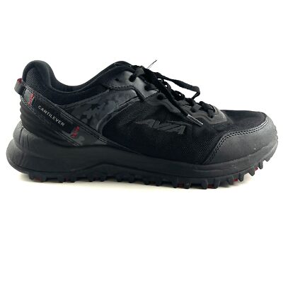 Avia Avi-Ultra Mens US 9 Trail Running Shoes Black Red Lace-Up Athletic ...