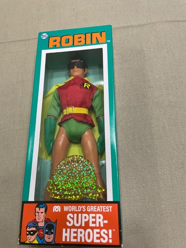 ROBIN MEGO 50TH ANNIVERSARY MIB WGSH WORLD'S GREATEST SUPER-HEROES DC ...