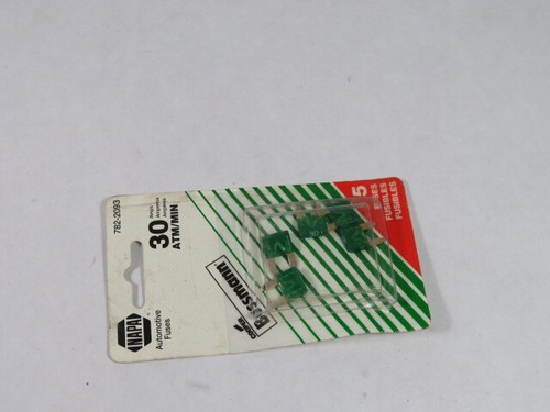 Napa 782-2093 Automotive Fuse 30A 32V 5-Pack NEW | eBay