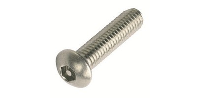 PIN HEX Button Head 304SS Machine Screw M6 x 8mm H4M - Box of 100 ...