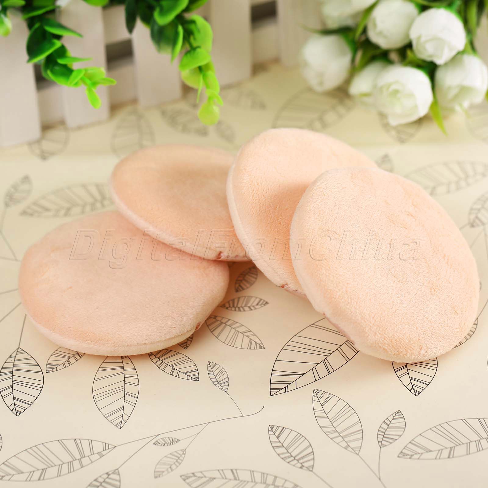 5PCS Facial Beauty Sponge Powder Puff Pads Face Foundation Makeup ...