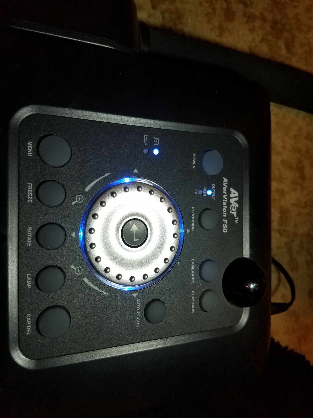 AVer AVerVision F50 Flexible Arm Visualizer Portable Overhead Document ...