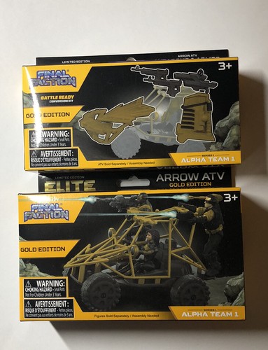 Final Faction ELITE Gold Edition ARROW ATV & Weapons & Armor Kit (NEW ...