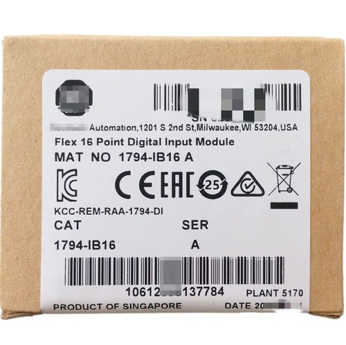 1794-IB16 SER A AB Flex I/O Input Module Sealed New Sealed Spot Goods ...