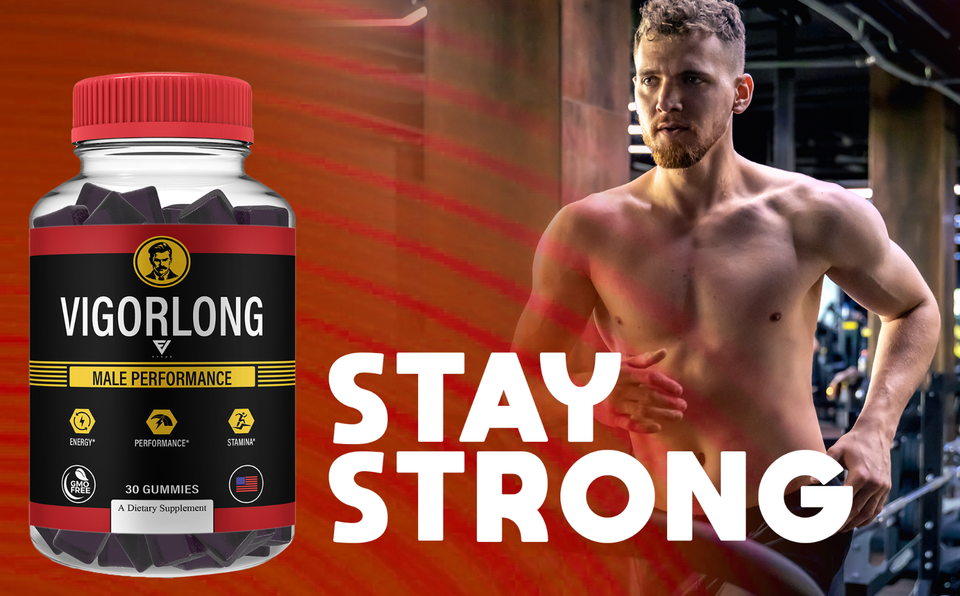 (5 Pack) VigorLong Performance Gummies, Vigor Long Max Support (5 Month ...