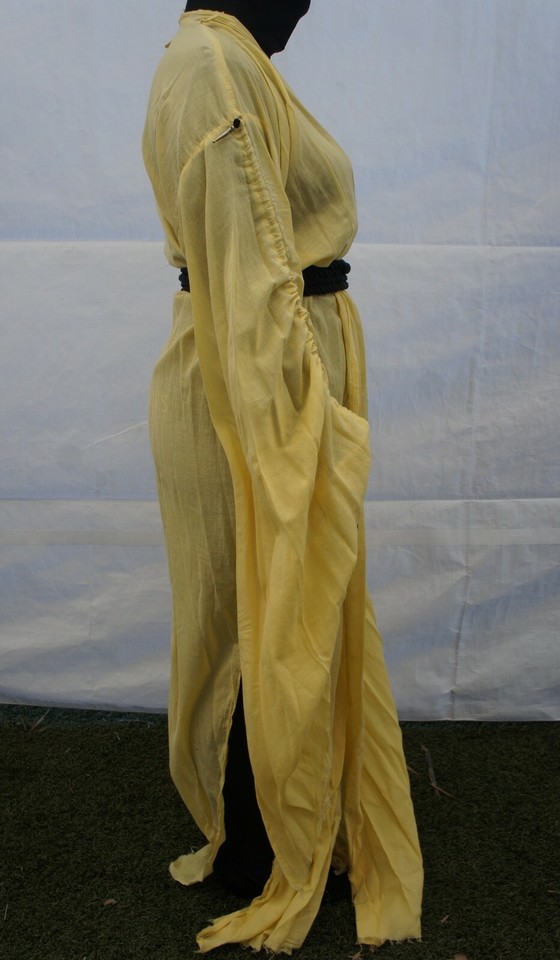 Medieval Occult Sheer Ritual Robe Halloween Witch Larp pagan Martial ...