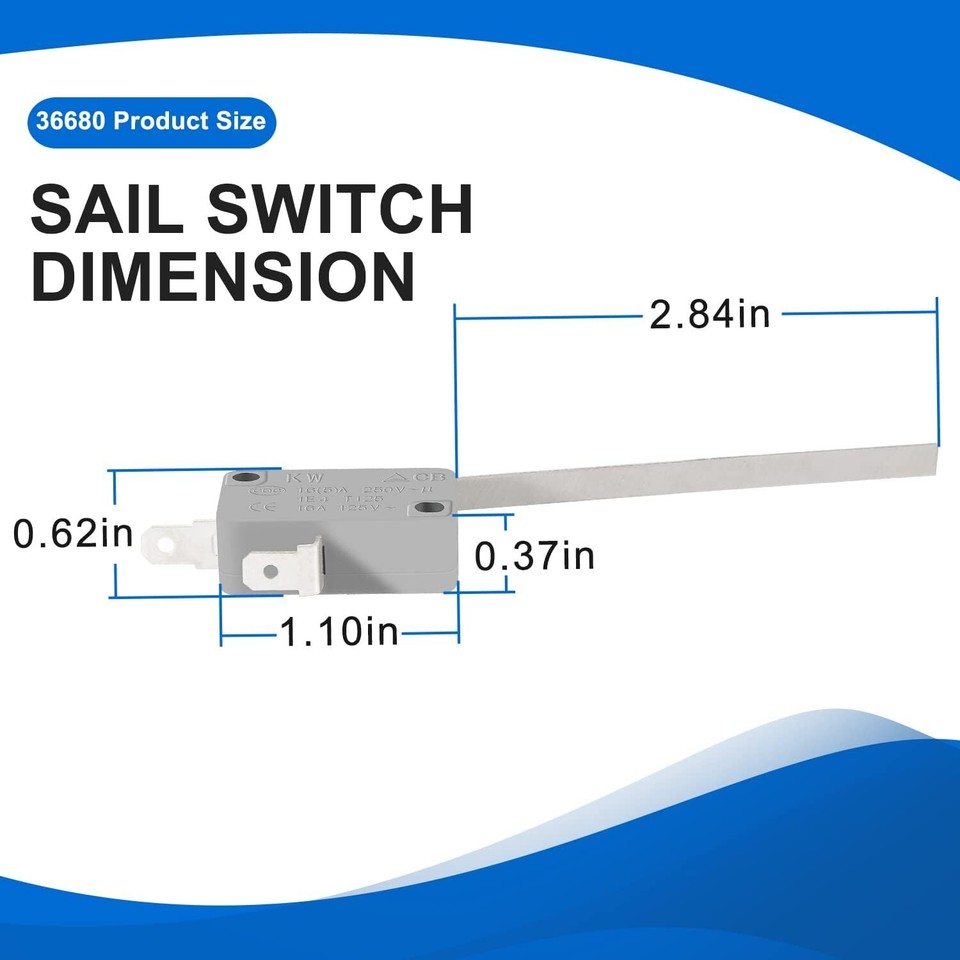 36680 Sail Switch Replacement for Atwood Hydro Flame Furnace 36133 ...