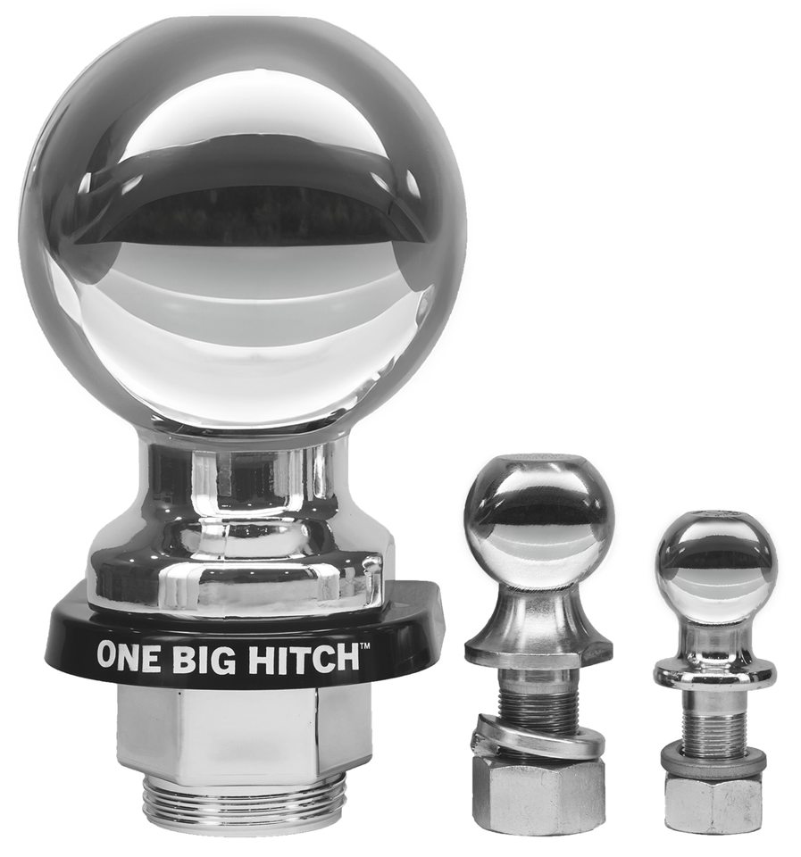 ONE BIG HITCH™ Oversized 12" Large Ball Receiver - Car Truck SUV - Joke ...