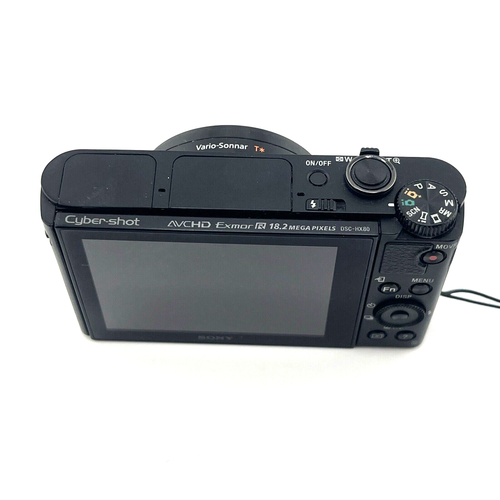 Sony Cyber-shot DSC-HX80 18.2 MP Digital Camera - Black for sale online ...